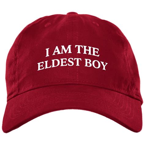 I Am The Eldest Boy Embroidery Hat
