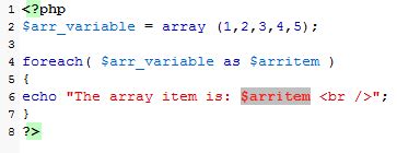 PHP Array 9 Demos Of Simple And Usage With HTML Elements