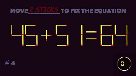Matchstick Magic 2 Digits 325 Can You Solve The Puzzle By Moving