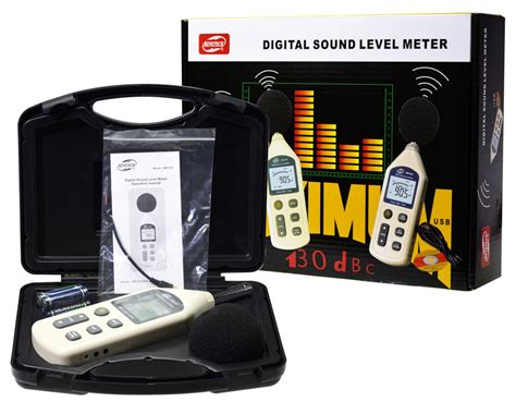 Digital Sound Level Meter Noise Measuring Instrument Decibel Meter LCD GM Measuring