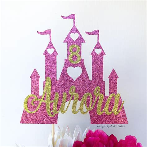 Princess Castle Cake Topper