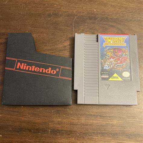 Wurm Journey To The Center Of The Earth Value Gocollect Nintendo Nes Wurm Journey To The