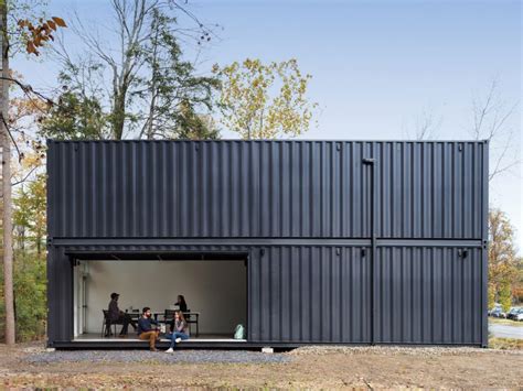 Mb Architecture Constructs University Building From Shipping Containers