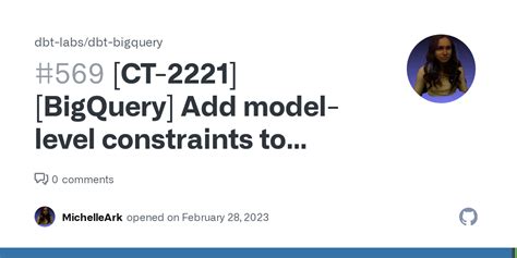 Ct 2221 Bigquery Add Model Level Constraints To Getcolumnsspec