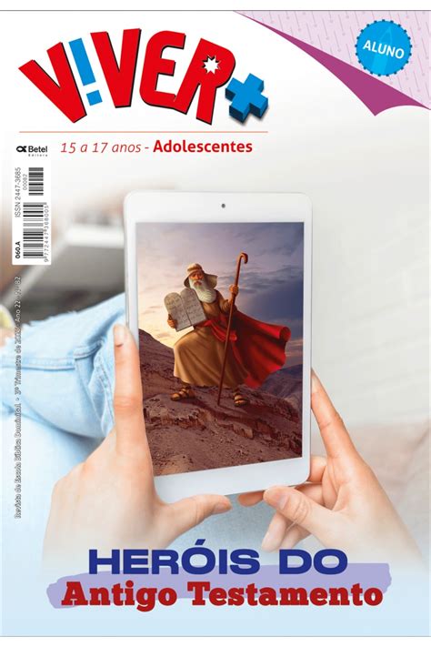 REVISTA VIVER ADOLESCENTES ALUNO 15 A 17 ANOS 3º TRI 2023 Editora Betel Livraria Evangélica