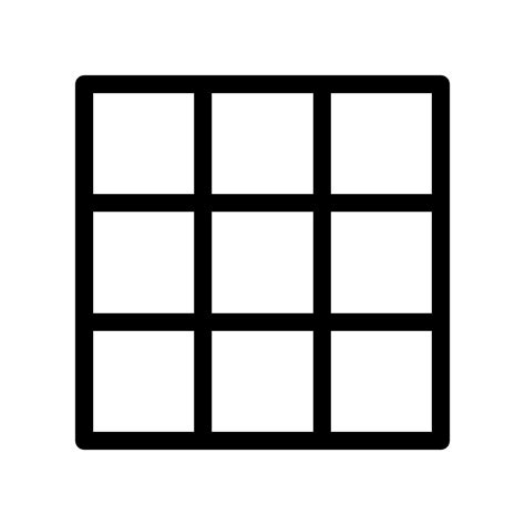 Grid Icon Vector Symbol Design Illustration 26333583 Vector Art At Vecteezy
