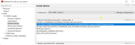 Launchxl F280025c Identifier Piectrlregs Is Undefined C2000