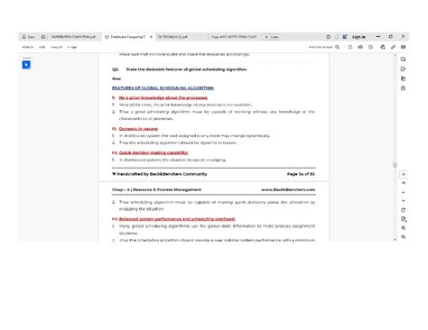 Distributed Computing Notes Studocu