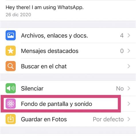 WhatsApp así puedes cambiar los fondo sde pantalla para cada contacto