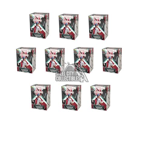2019 Panini Elite Extra Edition Baseball Blaster 10 Box Lot Steel