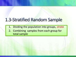 Sampling Types PPT