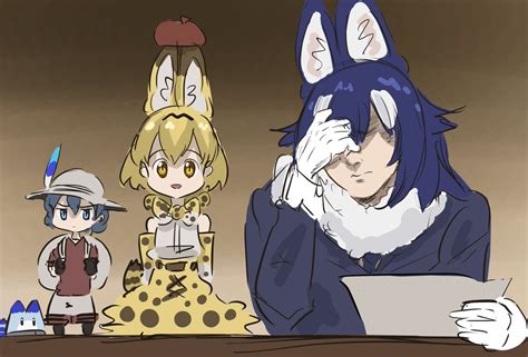 けものフレンズ「きしょうてんけつ。 けものフレンズ 」カコミスルの漫画