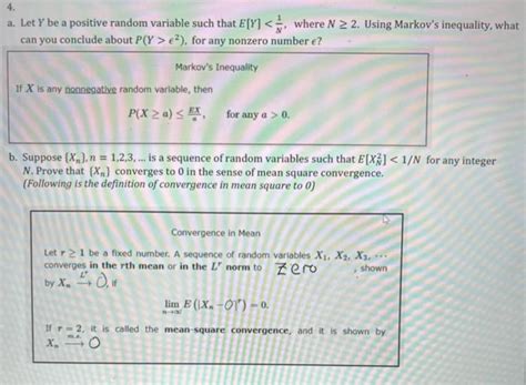 solved a let y be a positive random variable such that e[y]