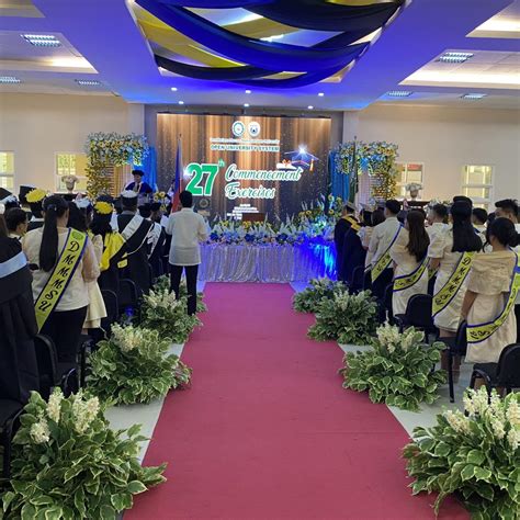 Dous Holds 27th Commencement Exercises Don Mariano Marcos Memorial State University