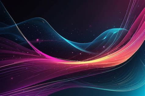 Premium Photo Futuristic Technology Style Motion Vector Illustration