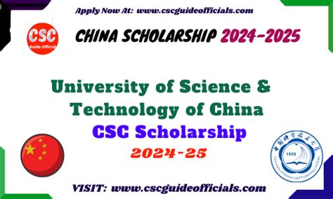 University Of Science And Technology China Ustc Csc Scholarship 2024