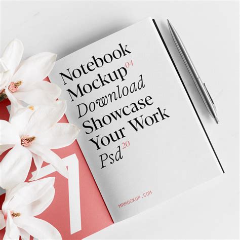 Free Notebook Mockups — Mrmockup Graphic Design Freebies