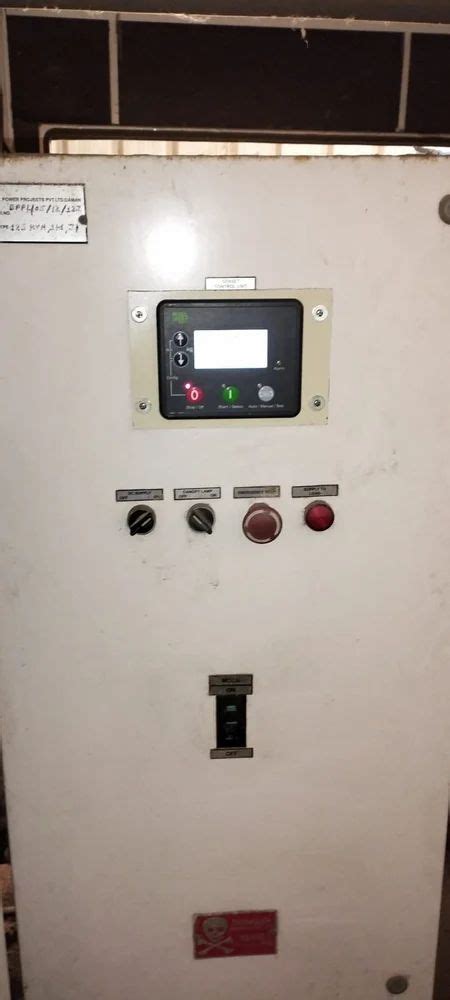 Three Phase Generator Control Panel At Rs 25001 In Surat Id 2852961802288