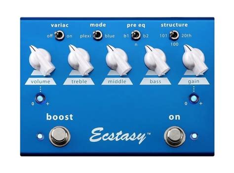 Electric Guitar Pedal With Six Knobs