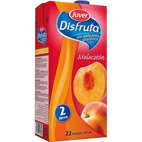Peach Juice Disfruta From Juver Your Spanish Corner