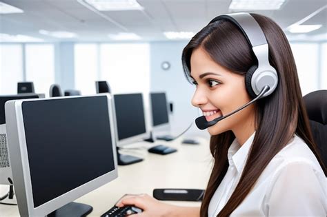 Communication Support Call Center And Customer Service Help Deskfor Call Center Concept