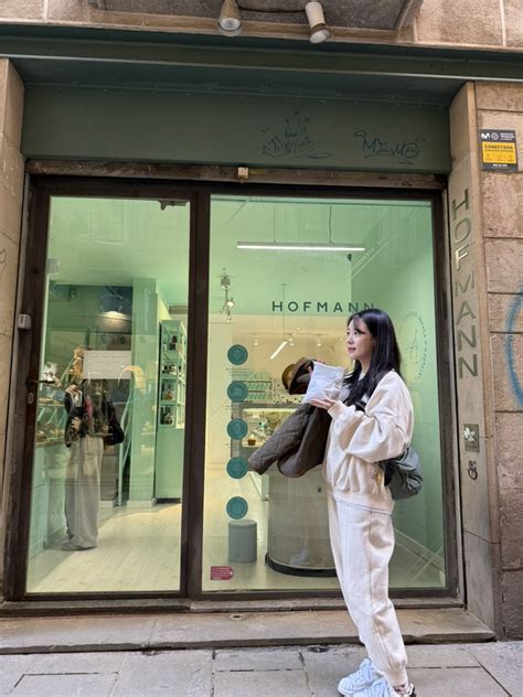 유럽여행 바르셀로나에서 크로와상이 유명하다고 호프만 베이커리