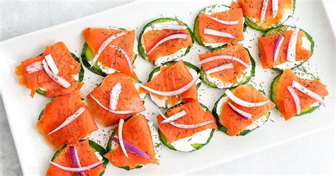 Easy Smoked Salmon Cucumber Bites Bites Of Wellness