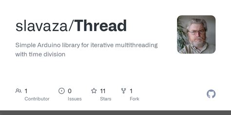 Github Slavazathread Simple Arduino Library For Iterative Multithreading With Time Division