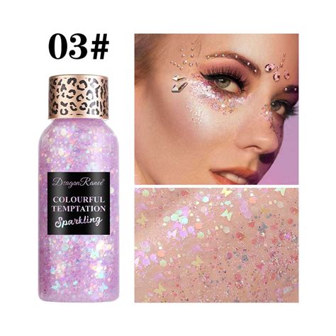 Setooff Body Glitter Gel Face Glitter Gel For Singer Concerts Rave