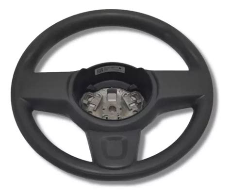 Volante Fiat Mobi Uno Vivace Cinza Grafite Original 10023310