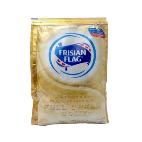 Jual Frisian Flag Susu Bendera Kental Manis Full Cream Gold Sachet Gram Harga Tertera Per
