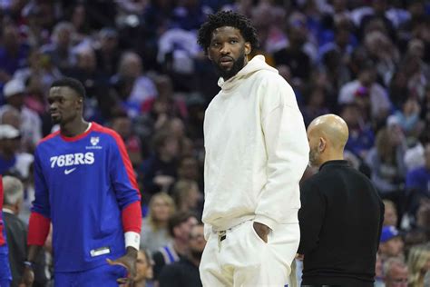 76ers Fined 100k For Misleading Statements On Joel Embiid Status
