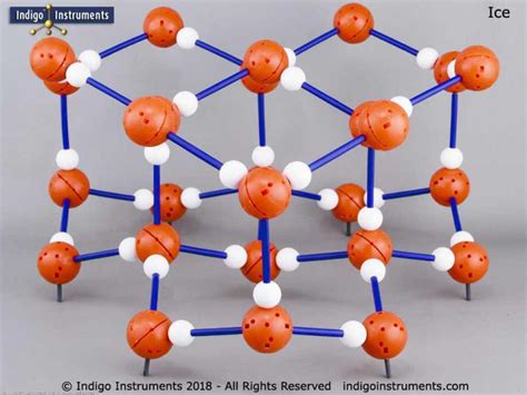 Ice Crystal Lattice Structure Model Giant Demo Version