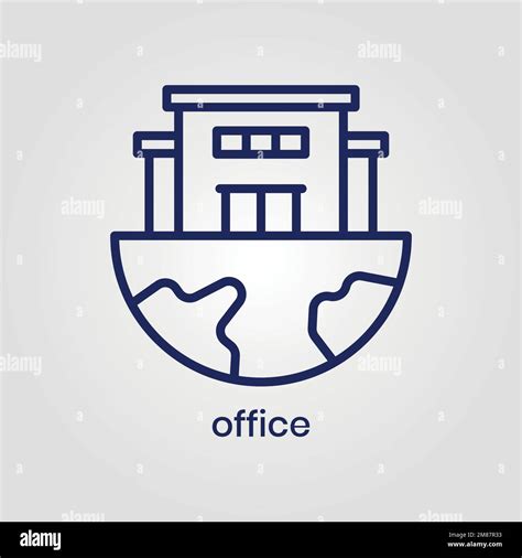 Office Icon Vector Eps File Stock Vector Image Art Alamy