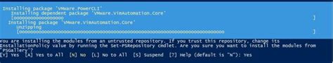 How To Install Powercli Module Through Powershell Vcloudinsights