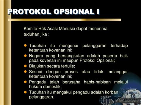 PPT INSTRUMEN HAK ASASI MANUSIA INTERNASIONAL ICCPR PowerPoint Presentation ID 4562763