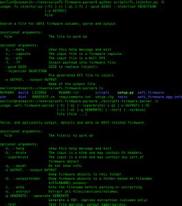 The UEFI Firmware Parser Is A Simple Module And Set Of Scripts For Parsing Extracting And