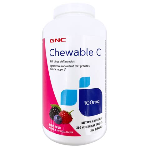 Chewable C 100 Mg Chewable Mixed Fruit 360 Vegetarian Tablets Au