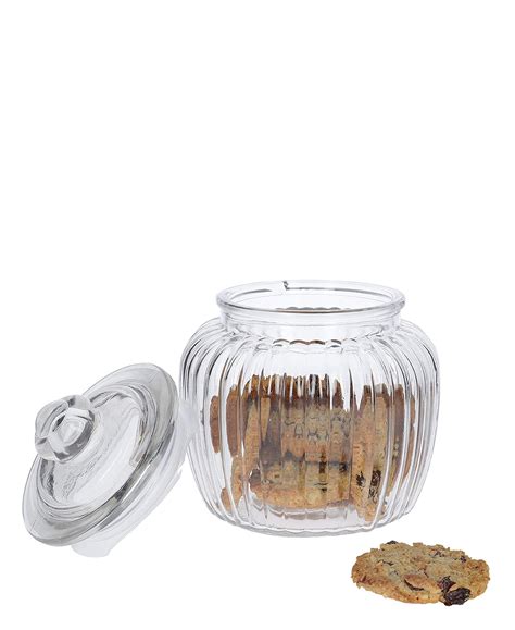 Kitchen Life Glass Cookie Jar Clear The Culinarium