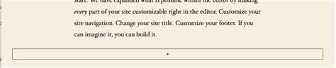Site Editor Remove Add Block Outline And Inserter · Issue 23184