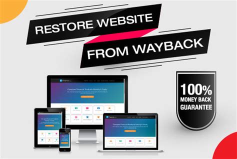 Restore Website From Web Archive Wayback Machine By Monsterlinks Fiverr