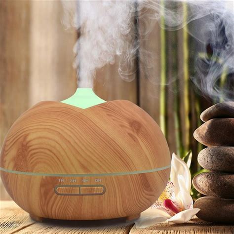 400ml Wood Grain Aroma Fragrance Esential Oil Diffuser Suppliers And