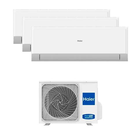 Buy Air Conditioner Haier Multi Split 5U105S2SS5FA + AS25RBAHRA-3 ...