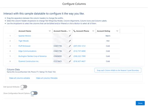 Datatable Lightning Web Component For Flow Screens Unofficialsf