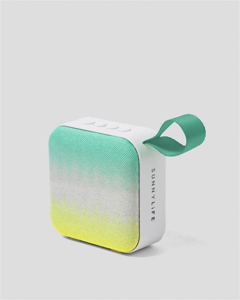 Shop Sunnylife Dip Dye Travel Speaker In Multi Fast Shipping And Easy