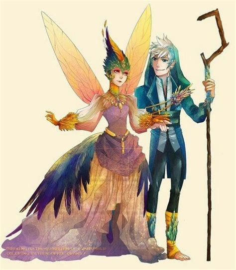 Tooth Fairy And Jack Frost Rise Of The Guardians Dreamworks The