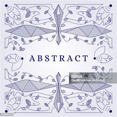 에코 자연 현대 추상 아트 템플릿 배경 로고 아이콘 벡터 일러스트 레이 션 디자인 라인 아트 모노 라인 라인 그래픽 디자이너에 대한 스톡 벡터 아트 및 기타 이미지 Istock