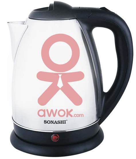 Sonashi 18 Liter 360 Degree Cordless Electric Kettle Skt 1804 Price