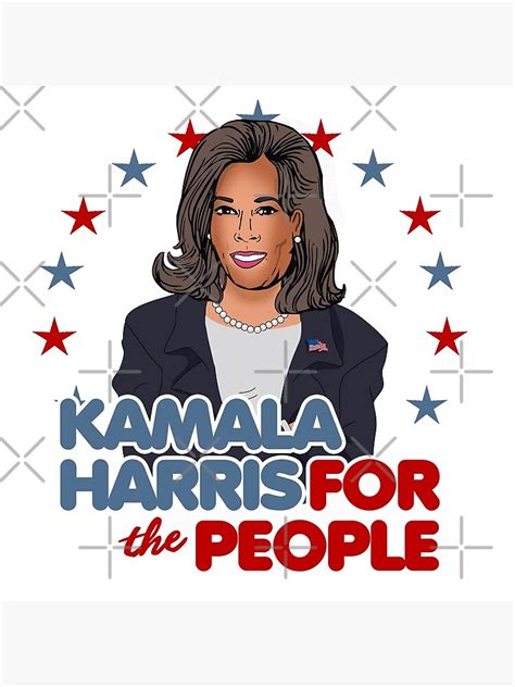 Kamala Harris For The People Poster For Sale By Popdesigner Redbubble