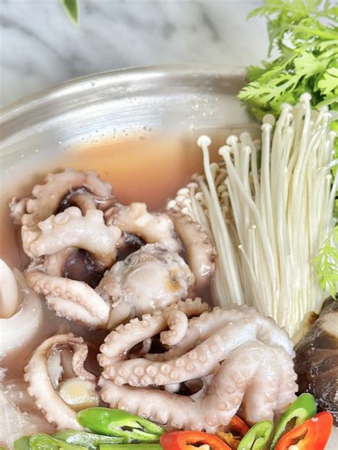 낙지연포탕 레시피 연포탕 만드는 법 낙지 손질하기